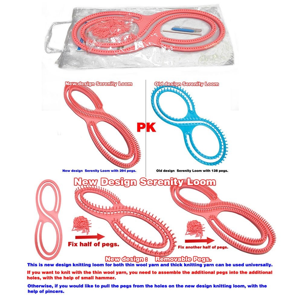 S-shaped Afghan knitting loom. The world's largest hand | Etsy
