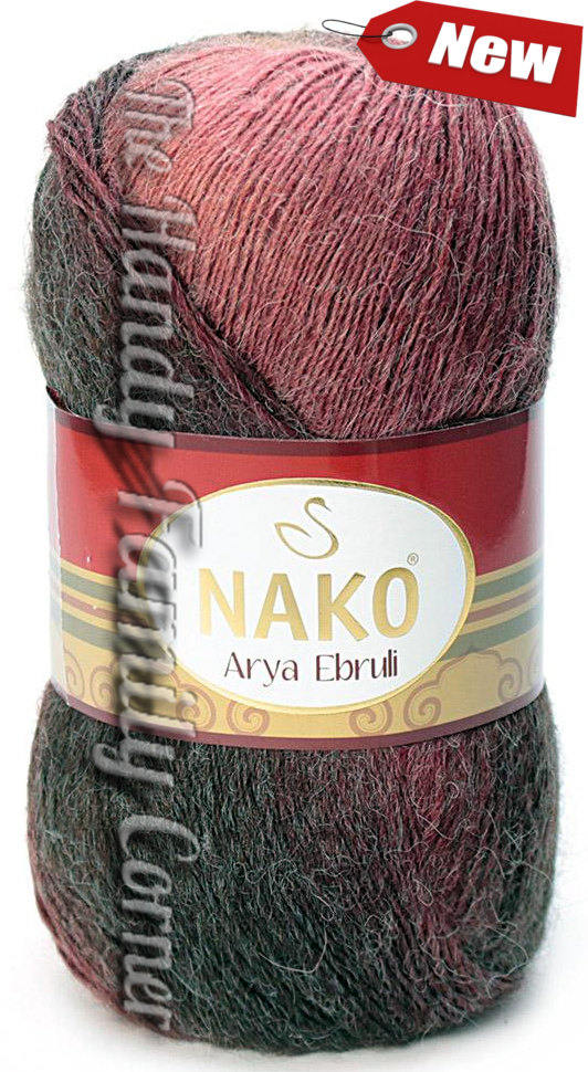 Nako Arya Ebruli. Alpaca Yarn. Mohair Shaw Lyarn. Alpaca | Etsy