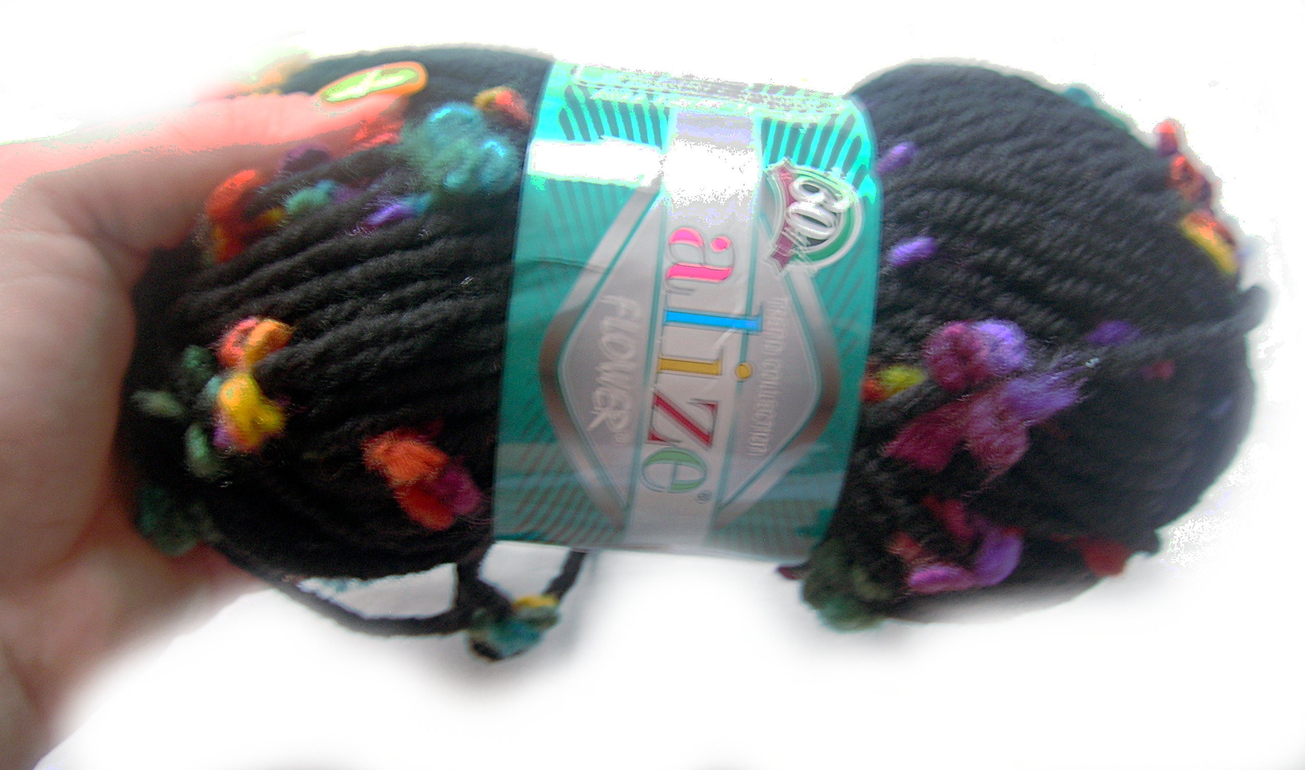 SALE Alize maxi Flower yarn. Buterfly yarn fancy winter bulky | Etsy