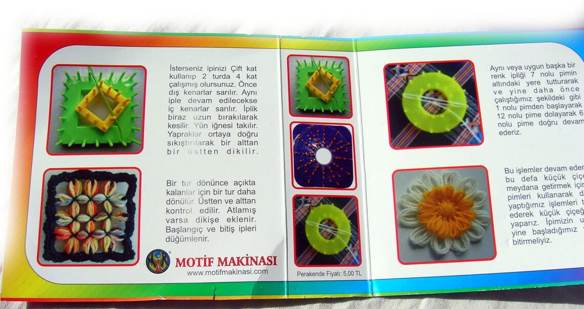 Flower Loom: Round Loom Tool Shapes for Making Circular - Etsy