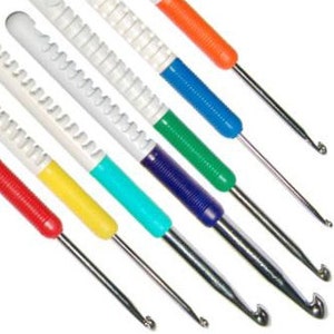 Addi Comfort Crochet Hooks. Addi: Indulge Your Hands. Hooks Sizes 2.0 ...