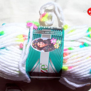 SALE Alize Maxi Flower Yarn. Buterfly Yarn Fancy Winter Bulky Yarn ...