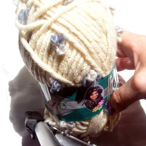 Alize Flower Yarn. Color Ecru, Ivory, Milk, Cream, Champagne (5074 ...