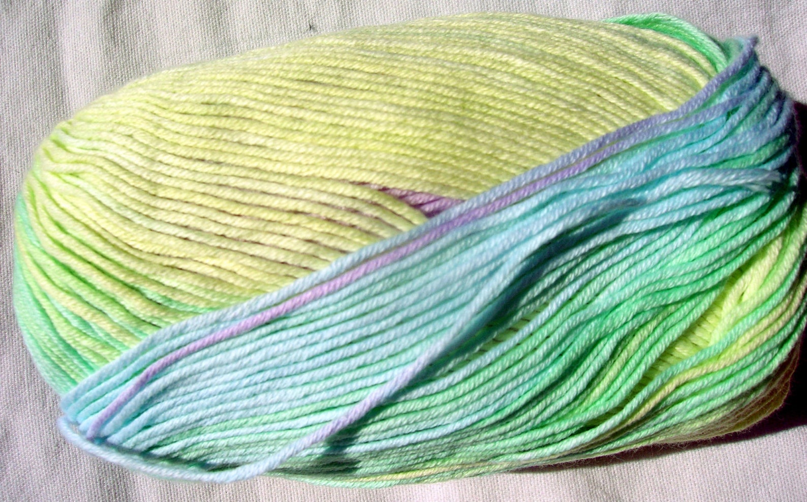 Pure Cotton Baby Yarn: Light Weight, Alize Bella Batik Design in Pink ...