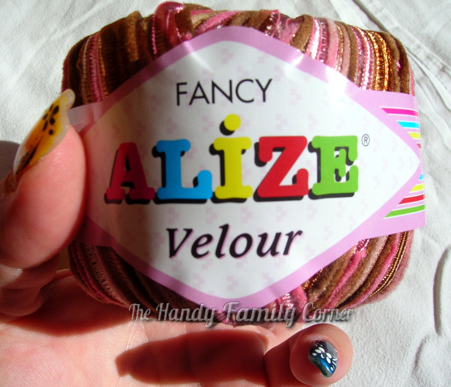 Alize velour yarn. Multicolor shade dyed shining velour yarn | Etsy