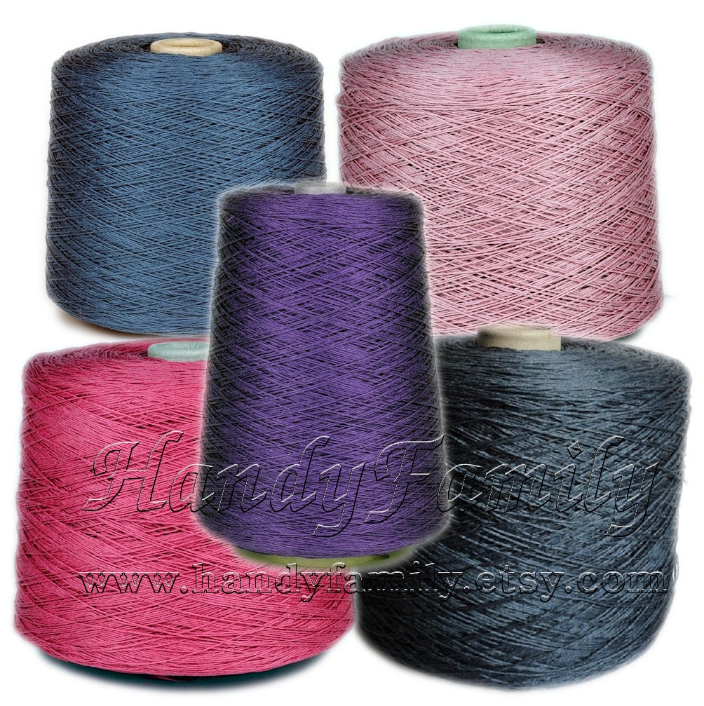 Linen Cone Yarn. 100 persent Natural Linen Cone Yarn. | Etsy