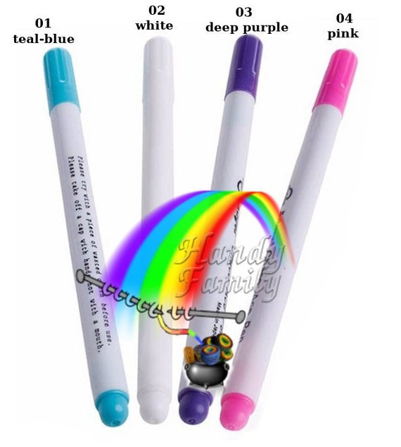 Air/ Water Erasable Pen Fabric Marker Vanishing Fabric Markers | Etsy