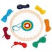 Small Round Loom Child Weaving Loom Learn to Weave Easy - Etsy