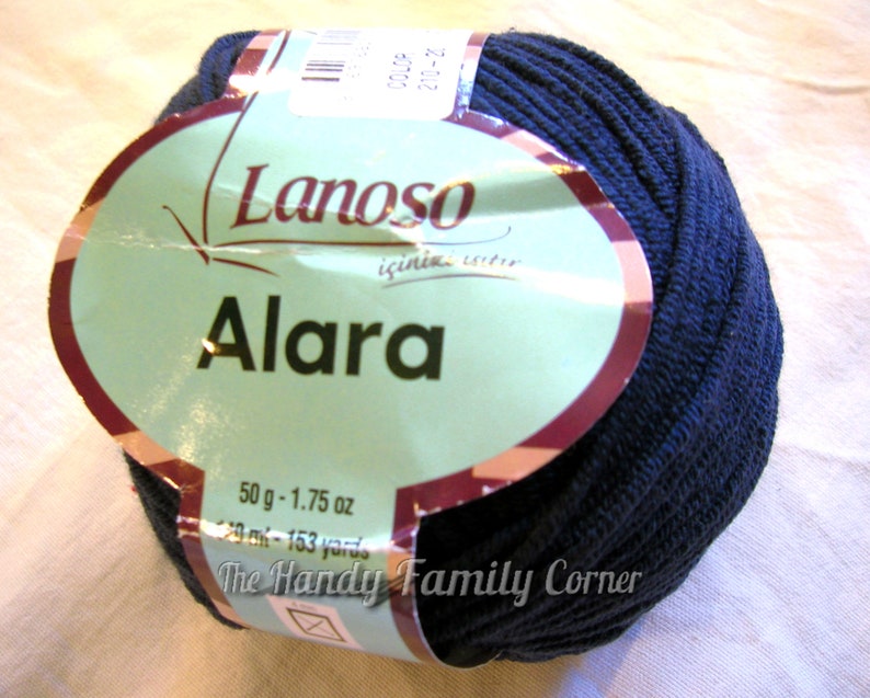 Lanoso Alara cotton Yarn. Cotton yarn. Color choice. DSH | Etsy