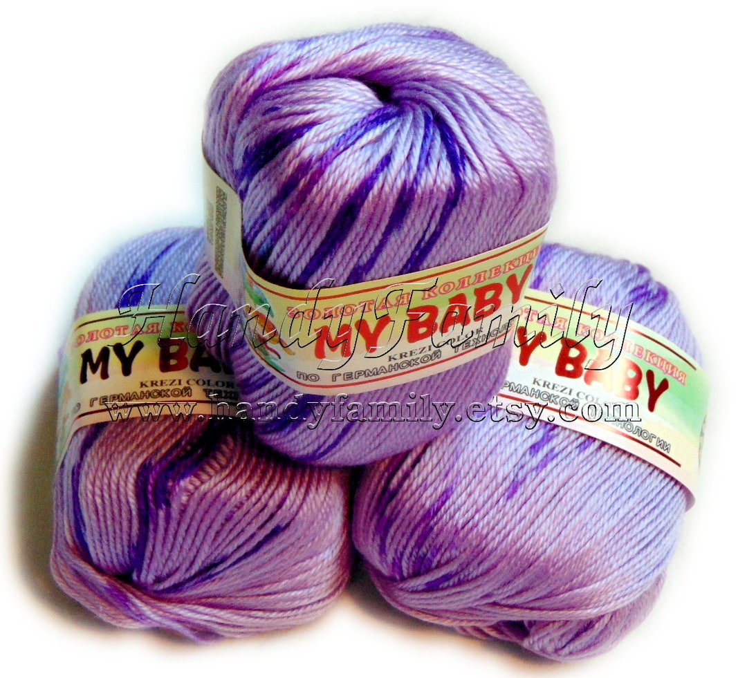 Baby Cashmere Yarn BABY CRAZY COLOR 150m 50g Soft Cashmere - Etsy