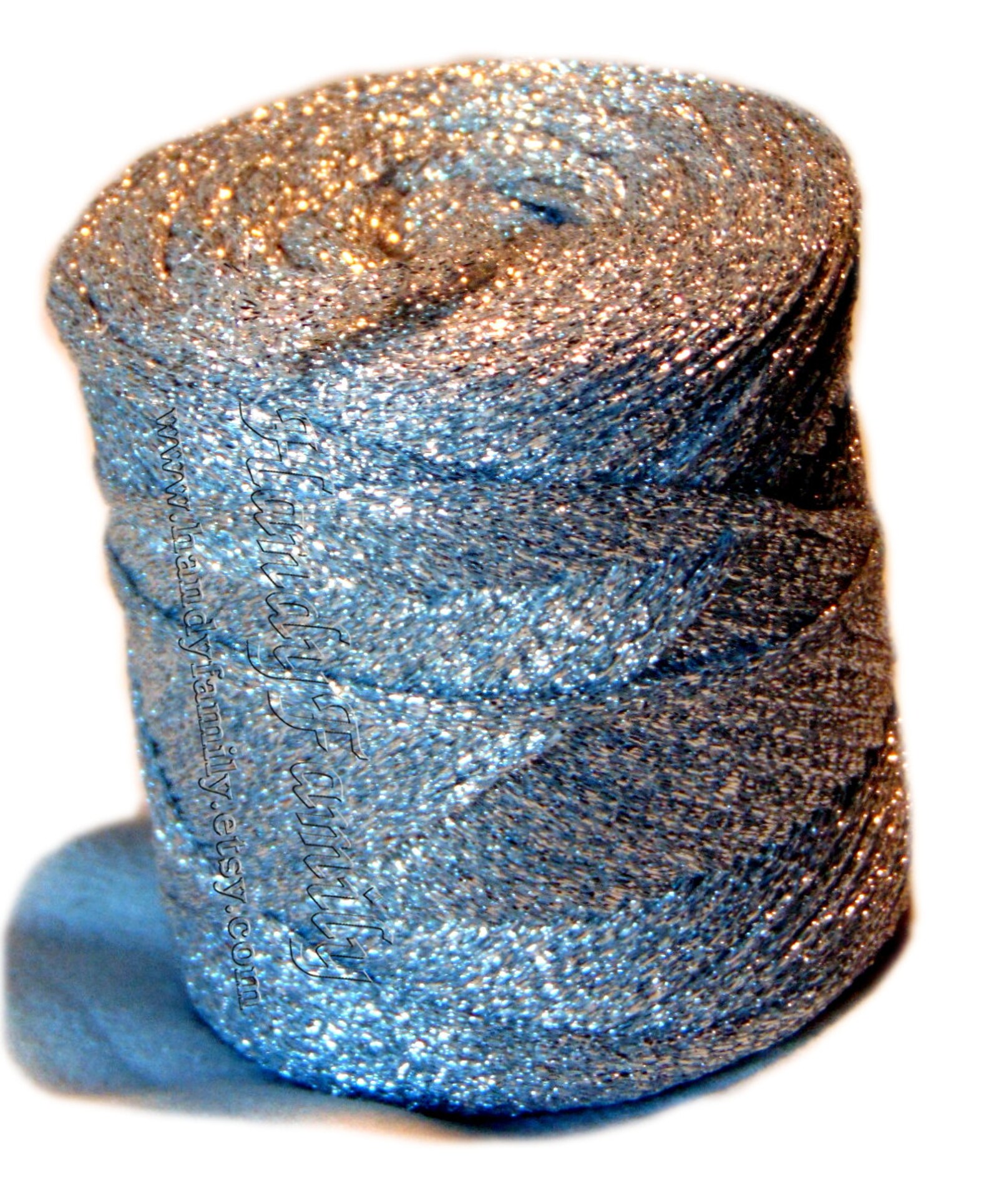 Glitter Lurex Yarn Shine Sparkle Yarn Glamor Yarn Silver | Etsy