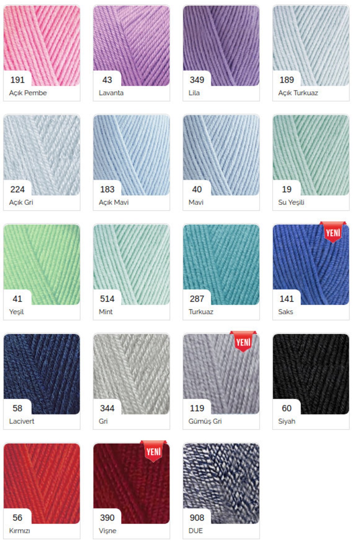 Alize Baby Best baby yarn bamboo yarn hypoallergenic yarn | Etsy