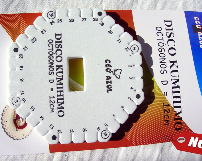Kumihimo Japanese Braiding Disk, Knitting Supplies, Braiding Tool ...