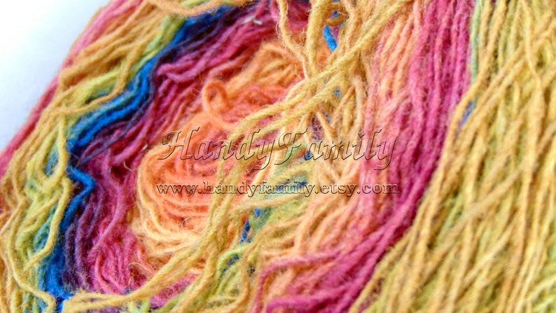 Organic wool Dundaga 100% sheep wool Yarn Hand dyed wool yarn | Etsy