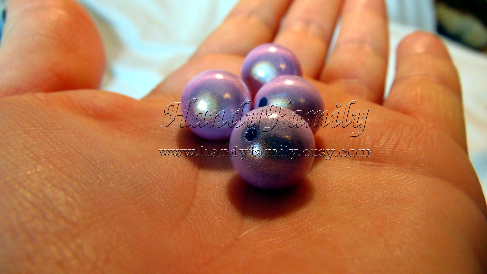 4 Round Miracle Beads 14mm Magic beads pink BIG miracle | Etsy