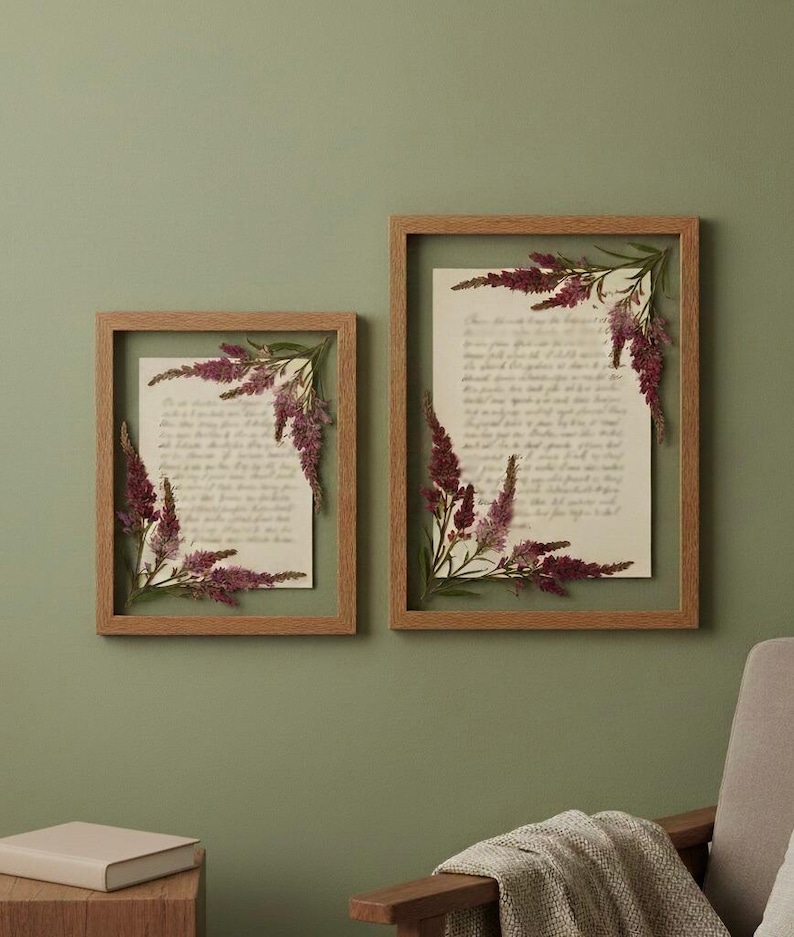 Custom Memorial Handwritten Calligraphy in a Floating Glass Frame - Etsy