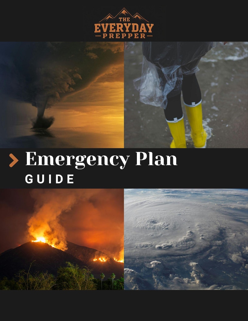 Bug Out Bag / Emergency Plan Guide: Color-coded Checklist and More! (editable PDF) - Etsy