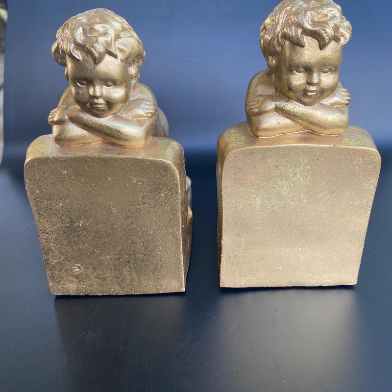 Cherub Bookends - Etsy