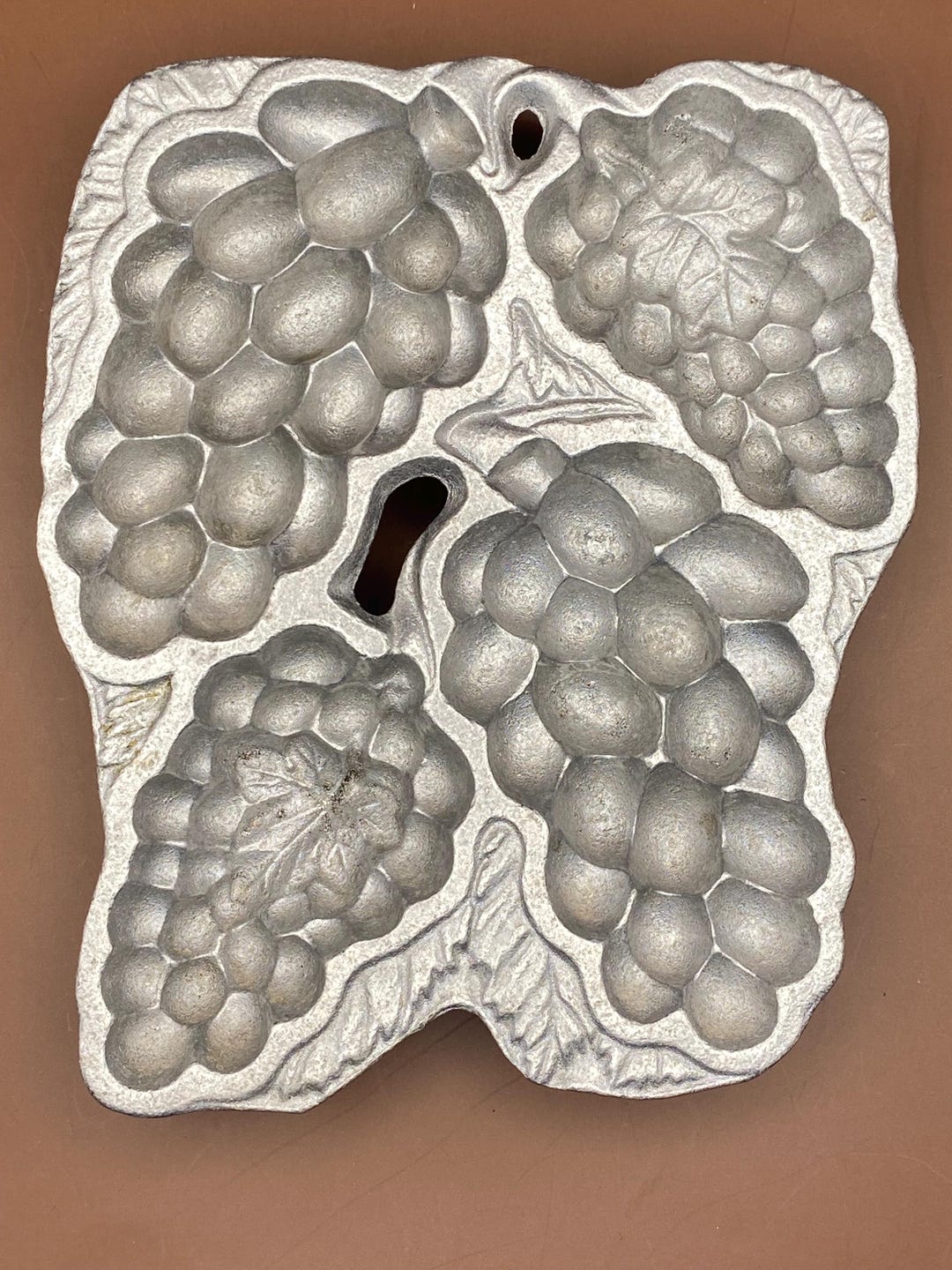 Vintage Wilton Grape Cluster Metal Mold for Cakes, Muffins, Jello ...