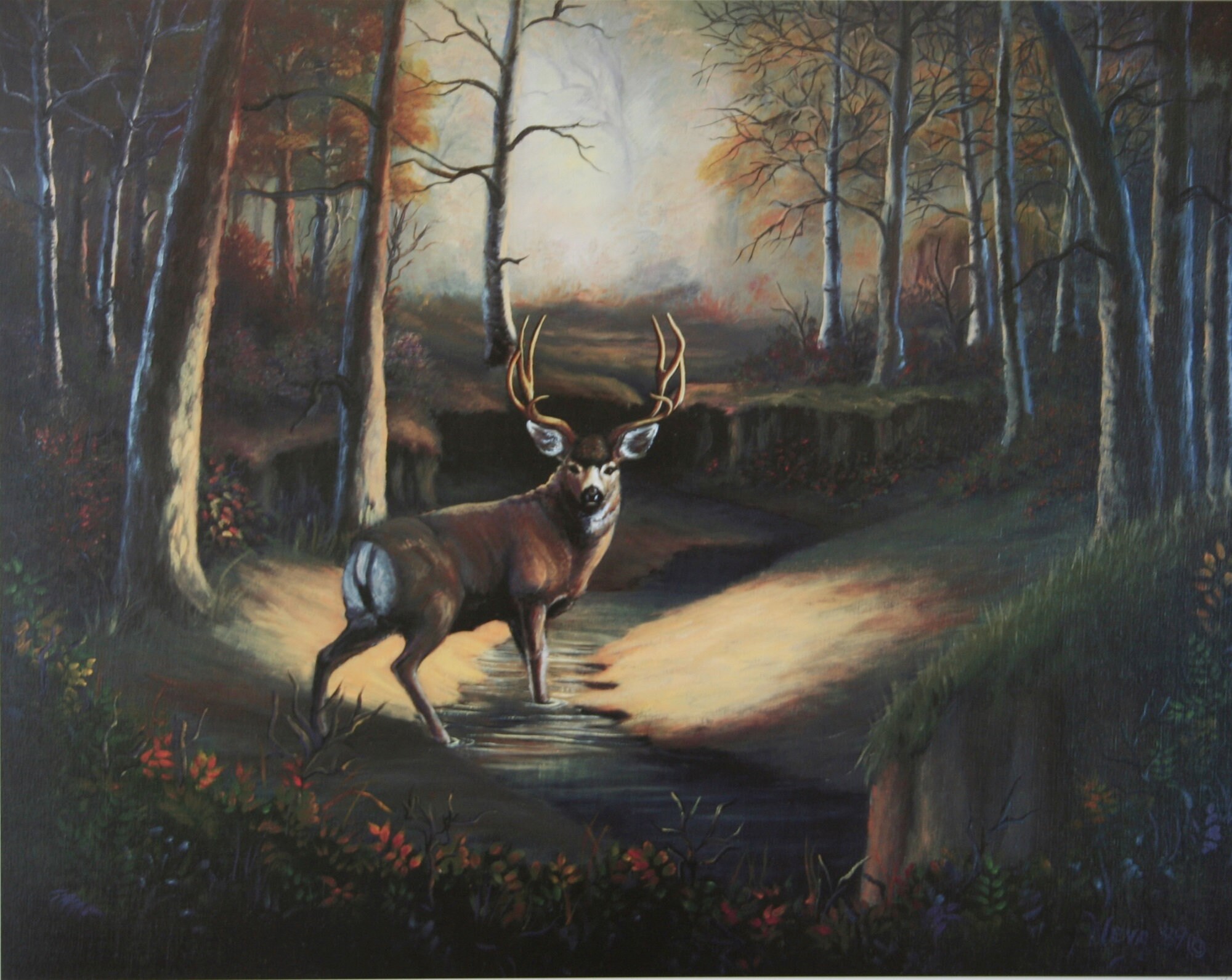 Forest Wildlife Paintings