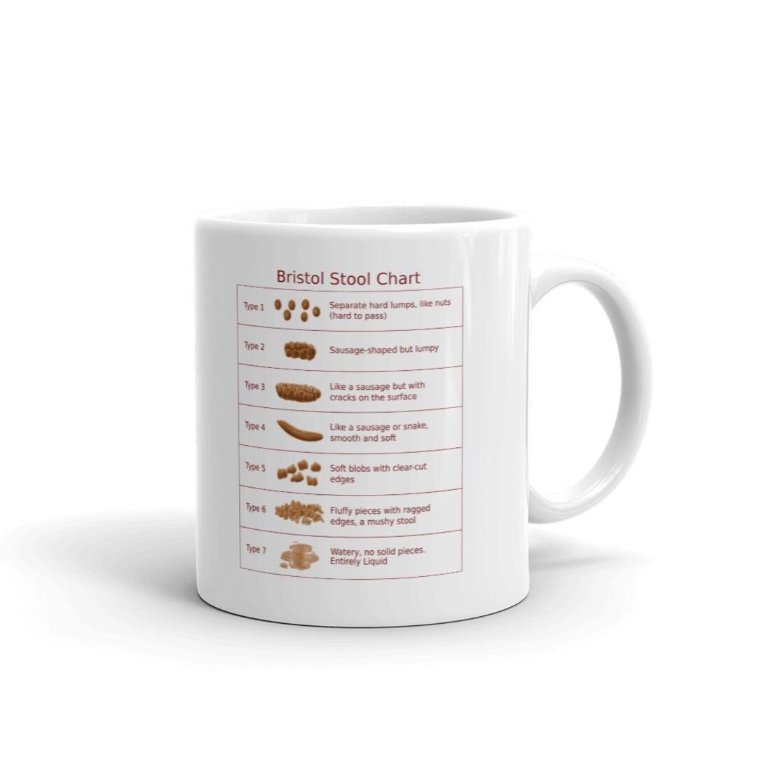 Bristol Stool Chart Coffee Mug | Funny Novelty Tea Cup - Etsy