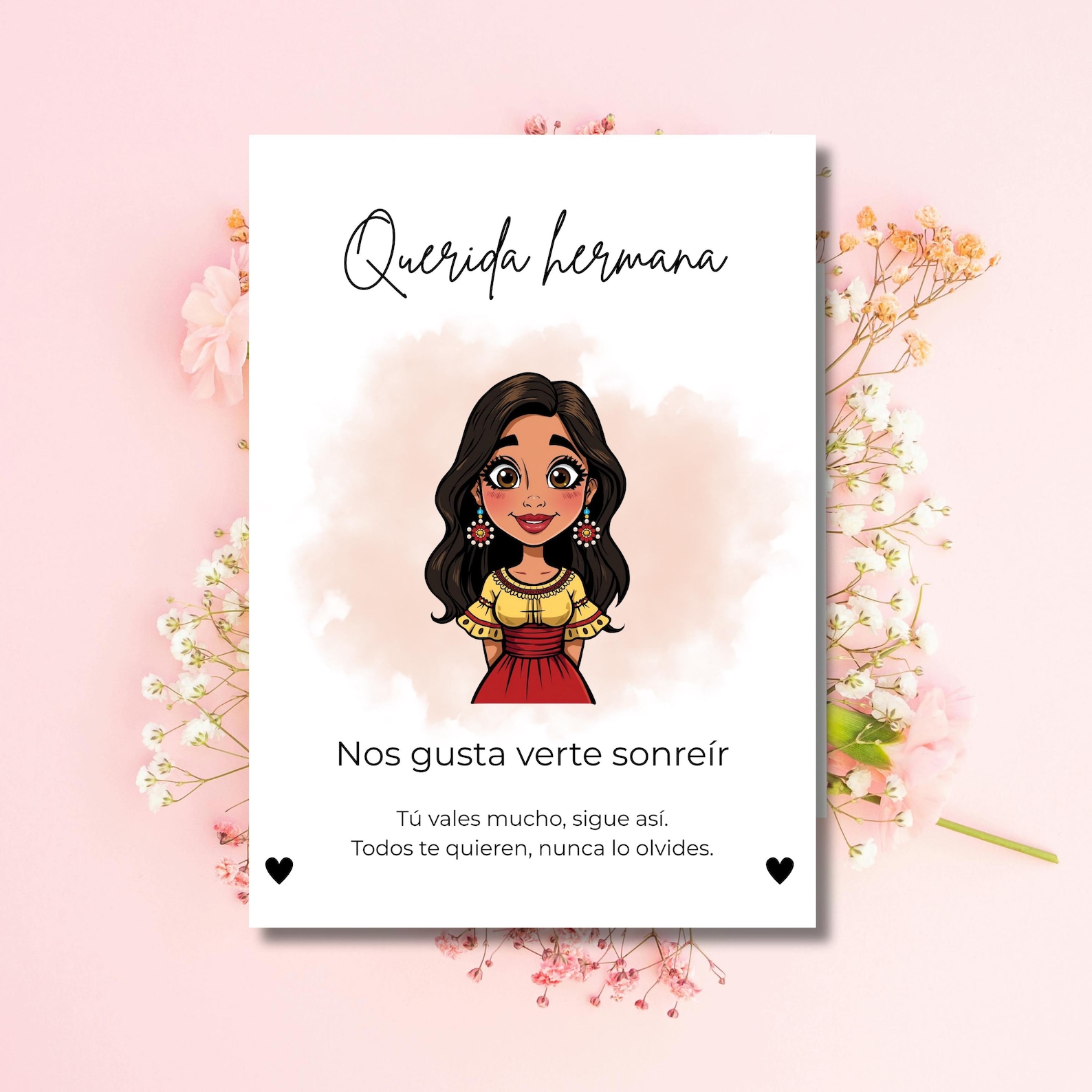 JW Tarjeta Hermana Printable – Ánimo Y Cariño, Descarga Digital ...
