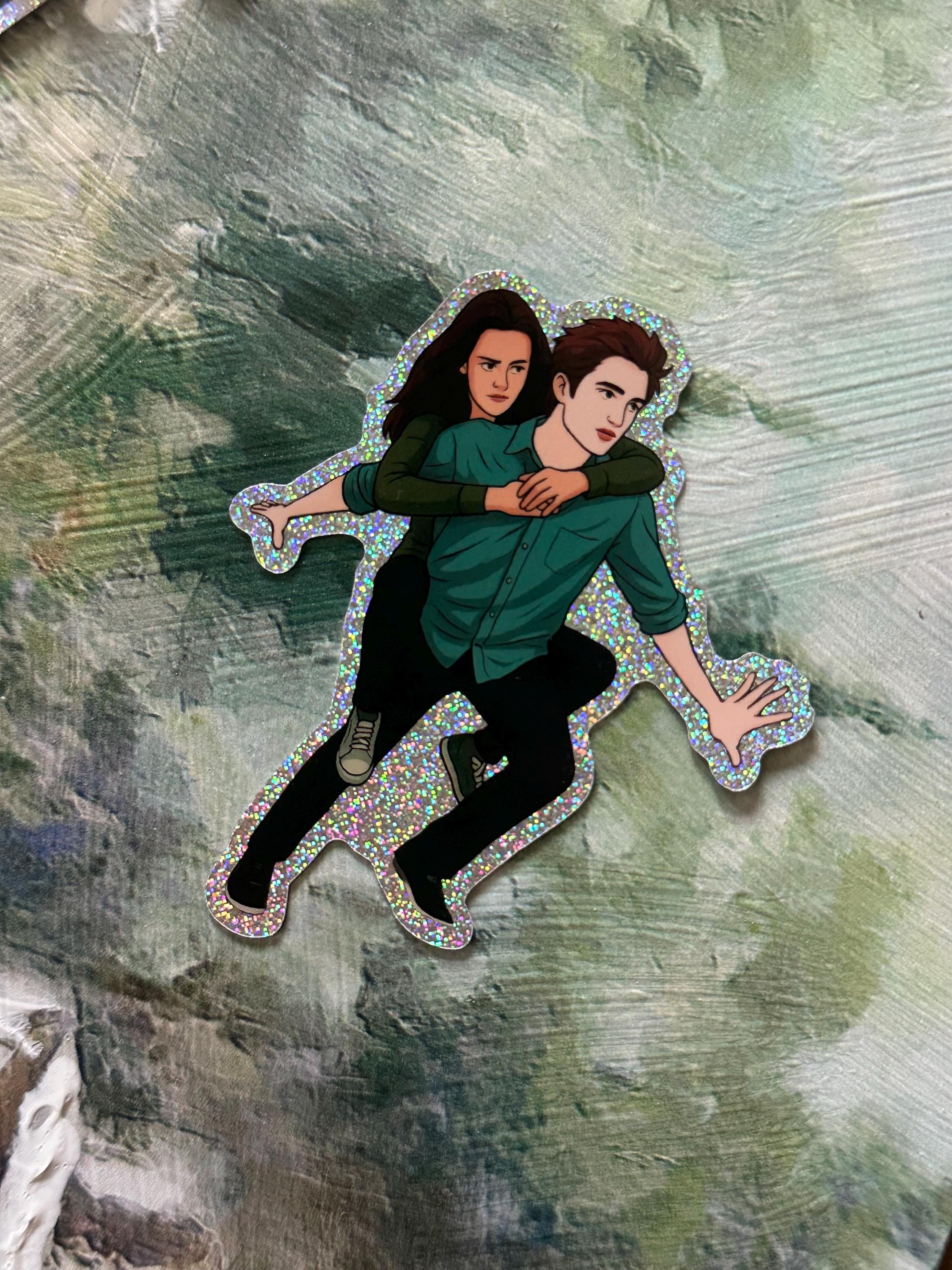 Spider Monkey Glitter Sticker Twilight Edward & Bella - Etsy