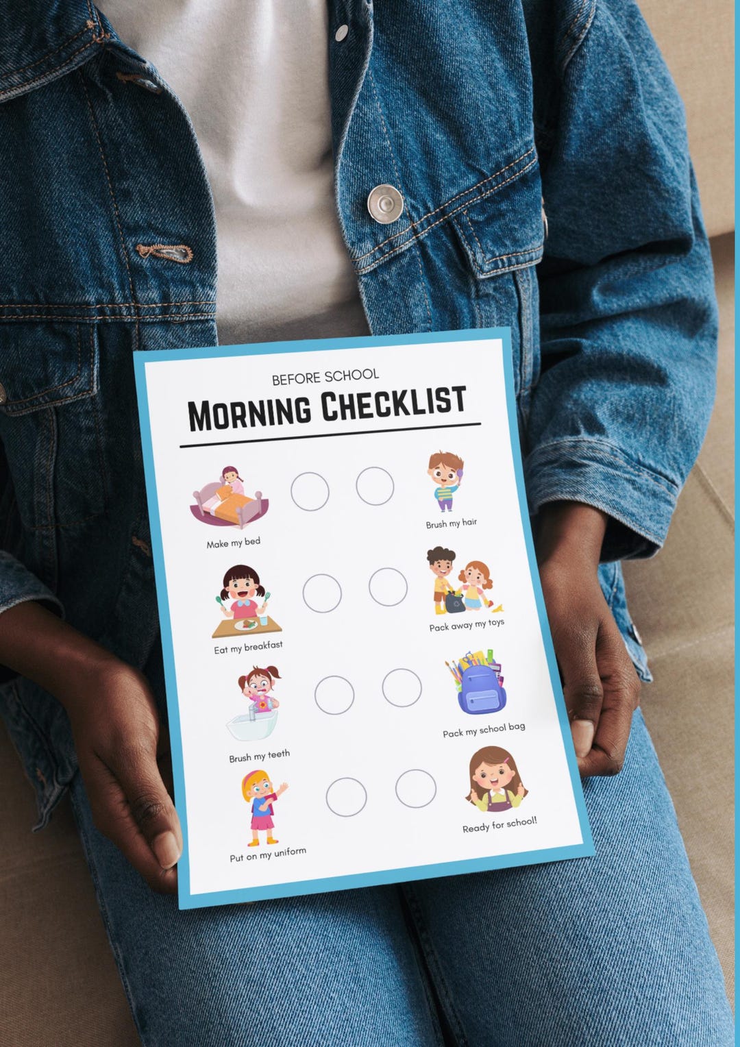 Fun Visual Daily Planner - Etsy