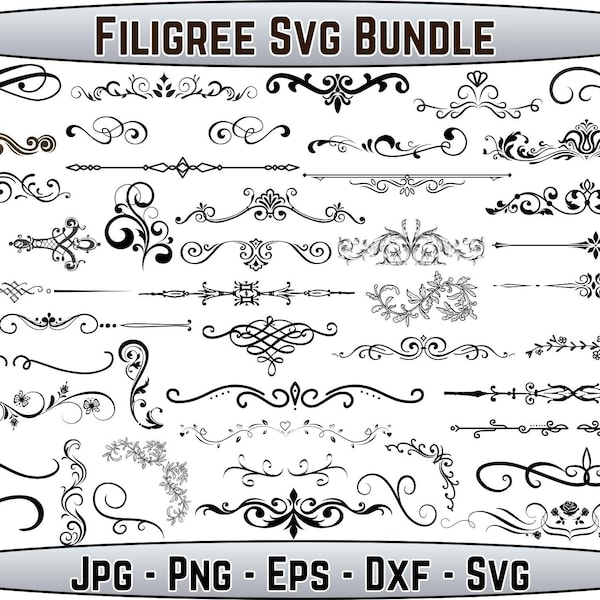 Scroll Svg - Etsy