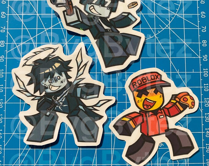 Roblox Forsaken Glossy Vinyl Sticker Packs 5pcs - Etsy
