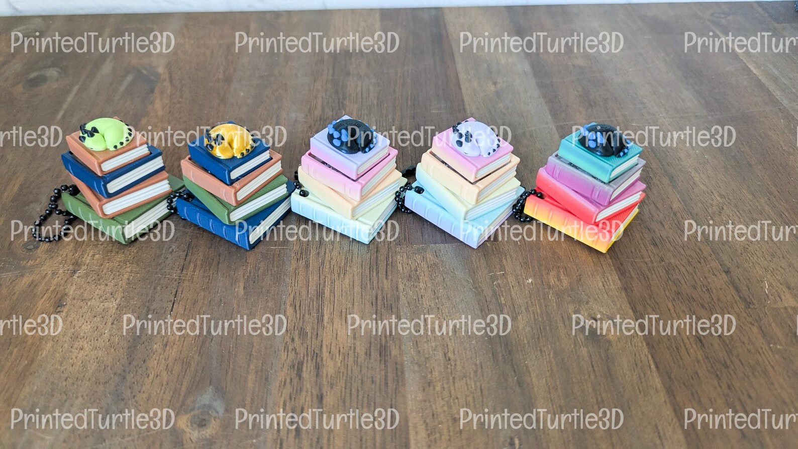 Bookstack 3D Clicker - Colorful Book Stack - Enchanted Books - Mini ...