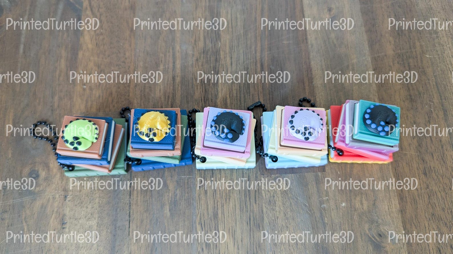 Bookstack 3D Clicker - Colorful Book Stack - Enchanted Books - Mini ...