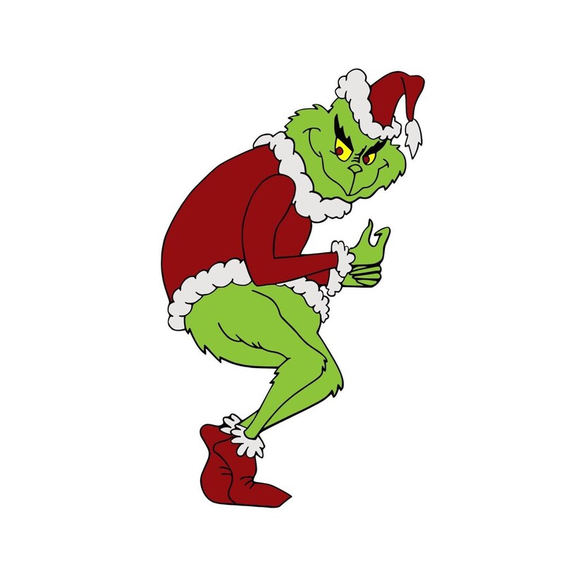 Mano del grinch para imprimir - Etsy México