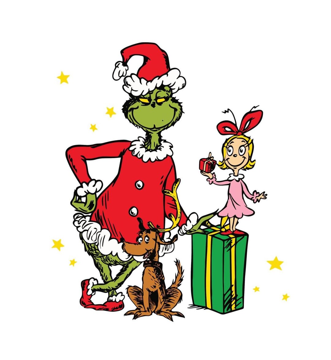 Grinch Christmas Png, Grinch Clipart Svg, Christmas Png, Retro ...
