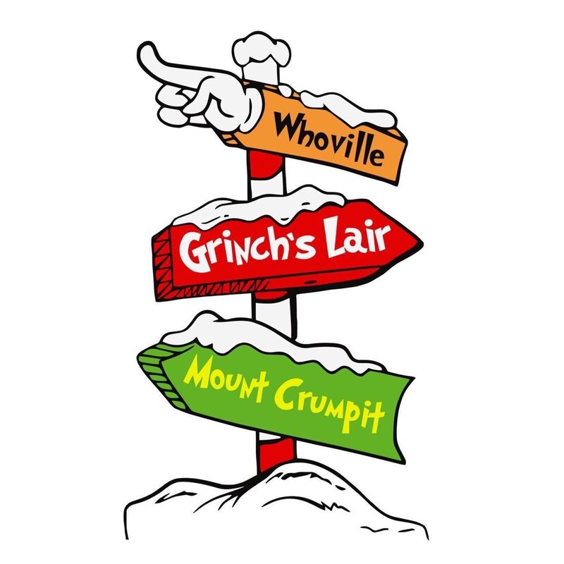 Grinch Mount Crumpit Sign - Etsy