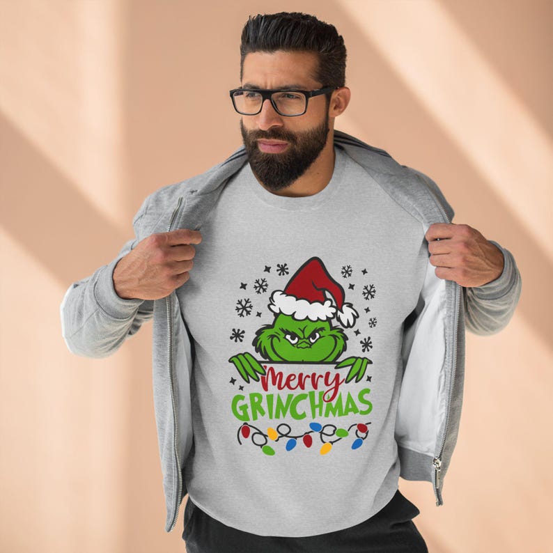 Pacchetto SVG di Natale Grinch: facce di Grinch, clipart (file tagliati ...