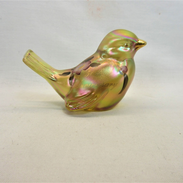 Fenton Glass Bird - Etsy