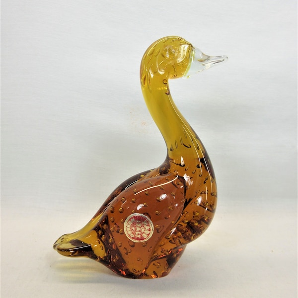 Murano Glass Duck - Etsy