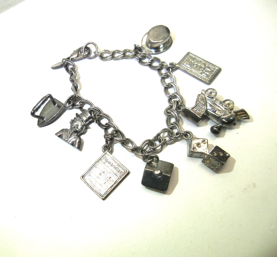 Parker Bros. Monopoly Charm Bracelet - Etsy