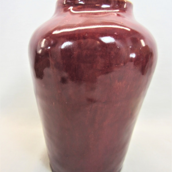 Maroon Vase - Etsy