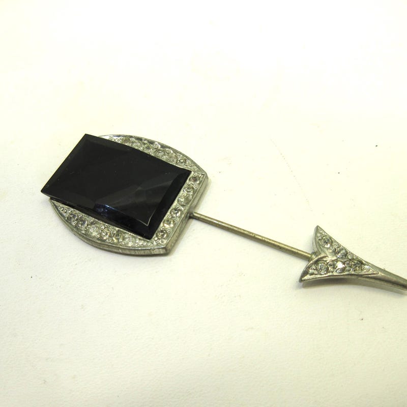 Rhinestone Stick Pin - Etsy