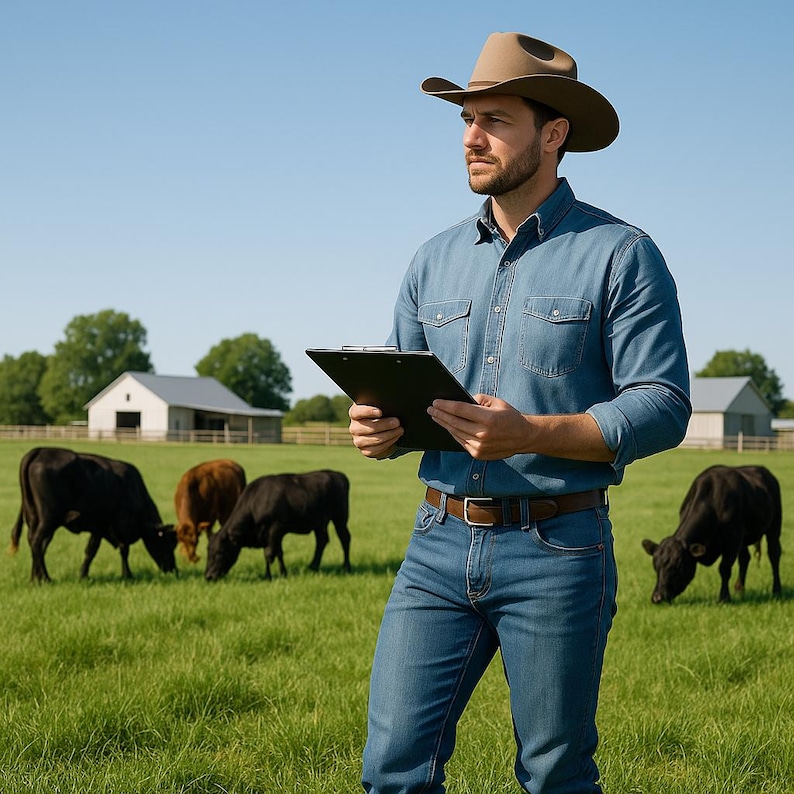 Pasture & Cattle Inspection Checklist Guide | Daily Weekly Ranch ...