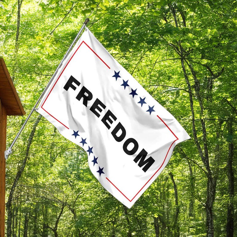 Charlie Kirk Freedom House Flag – Political Awareness Activist Flag ...