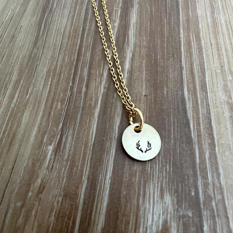 Antler Pendant - Etsy New Zealand