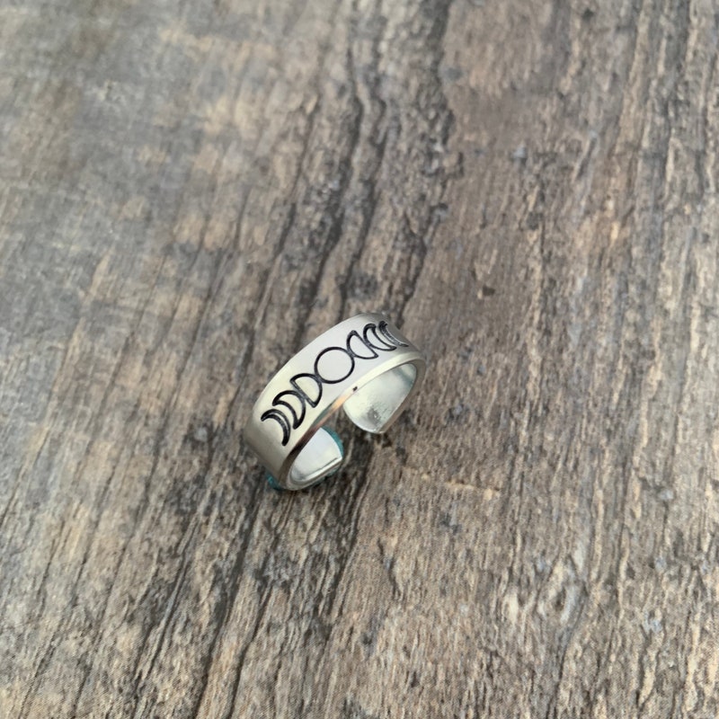 Moon Phase Ring - Etsy