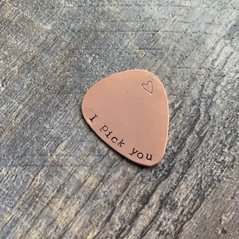 Guitar Pick I Pick You - Etsy