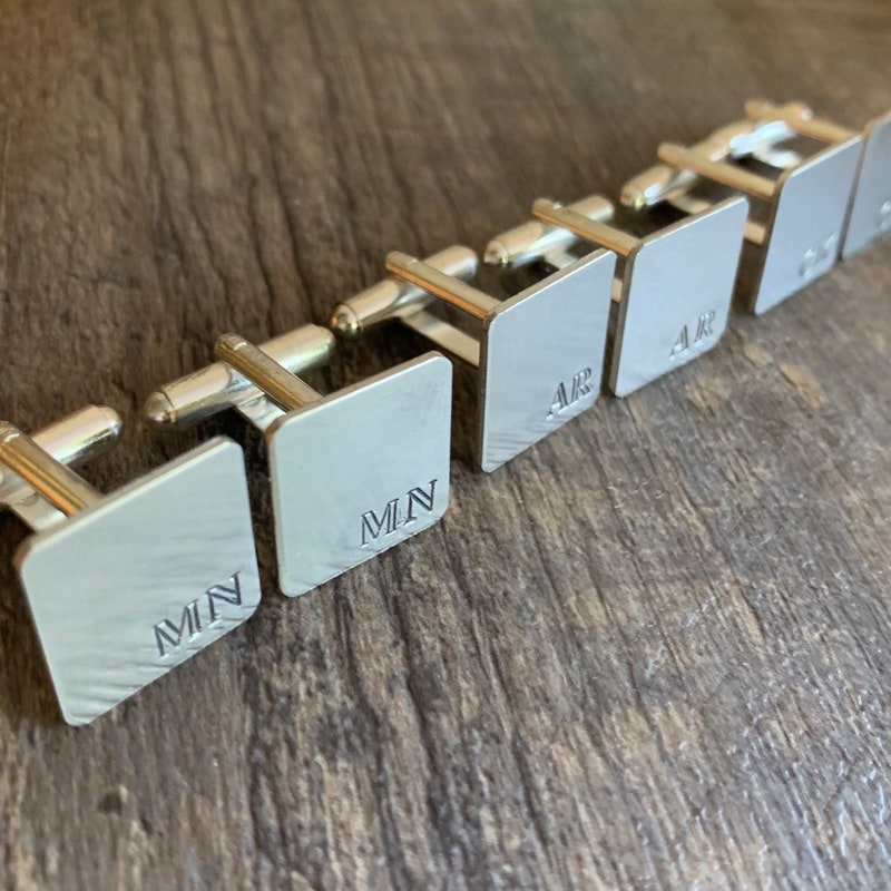 Personalized Cuff Links - Etsy