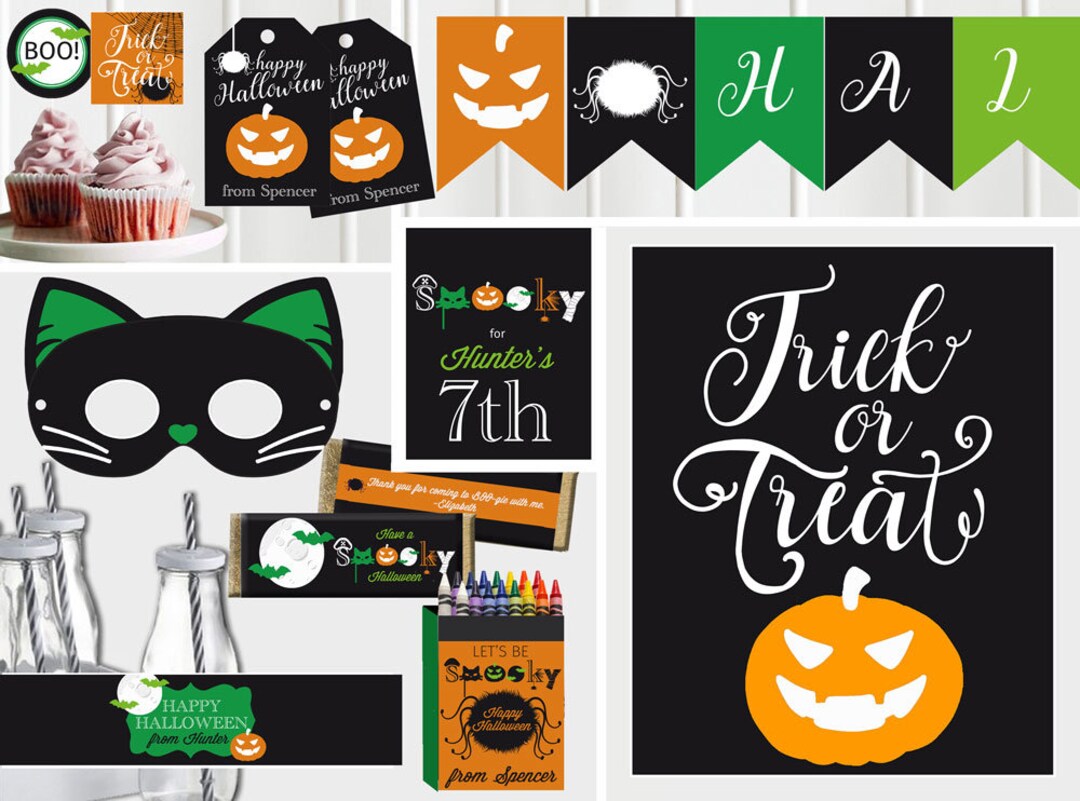 Kids Halloween Banner Decorations Party- Kids Halloween Party ...
