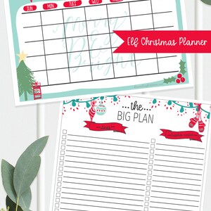 Christmas Elf Activities Planner Christmas Elf Planner Elf Activity ...