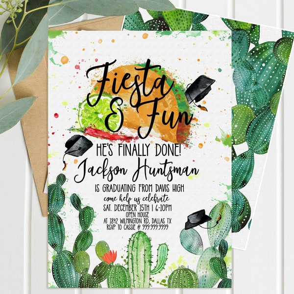 Fiesta Graduation Party - Etsy